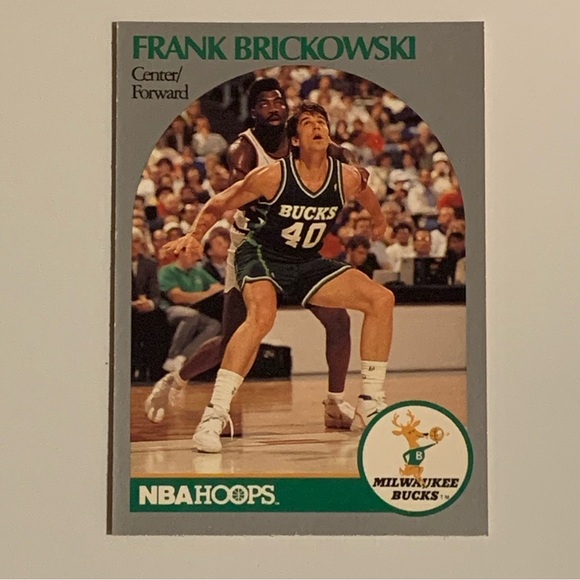 NBA HOOPS | Toys | 99 Nba Hoops Milwaukee Bucks Frank Brickowski 417 ...